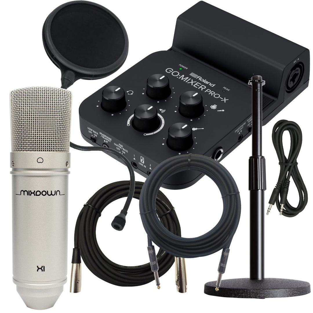 Roland Go:Mixer Pro-X Audio Mixer for Smartphones STUDIO KIT – Kraft Music