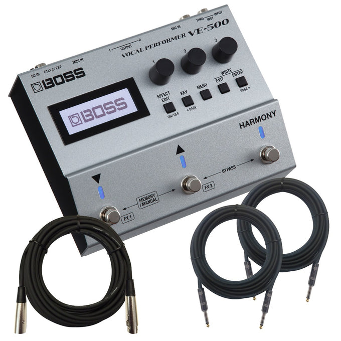 BOSS VE-500 Vocal Performer CABLE KIT – Kraft Music