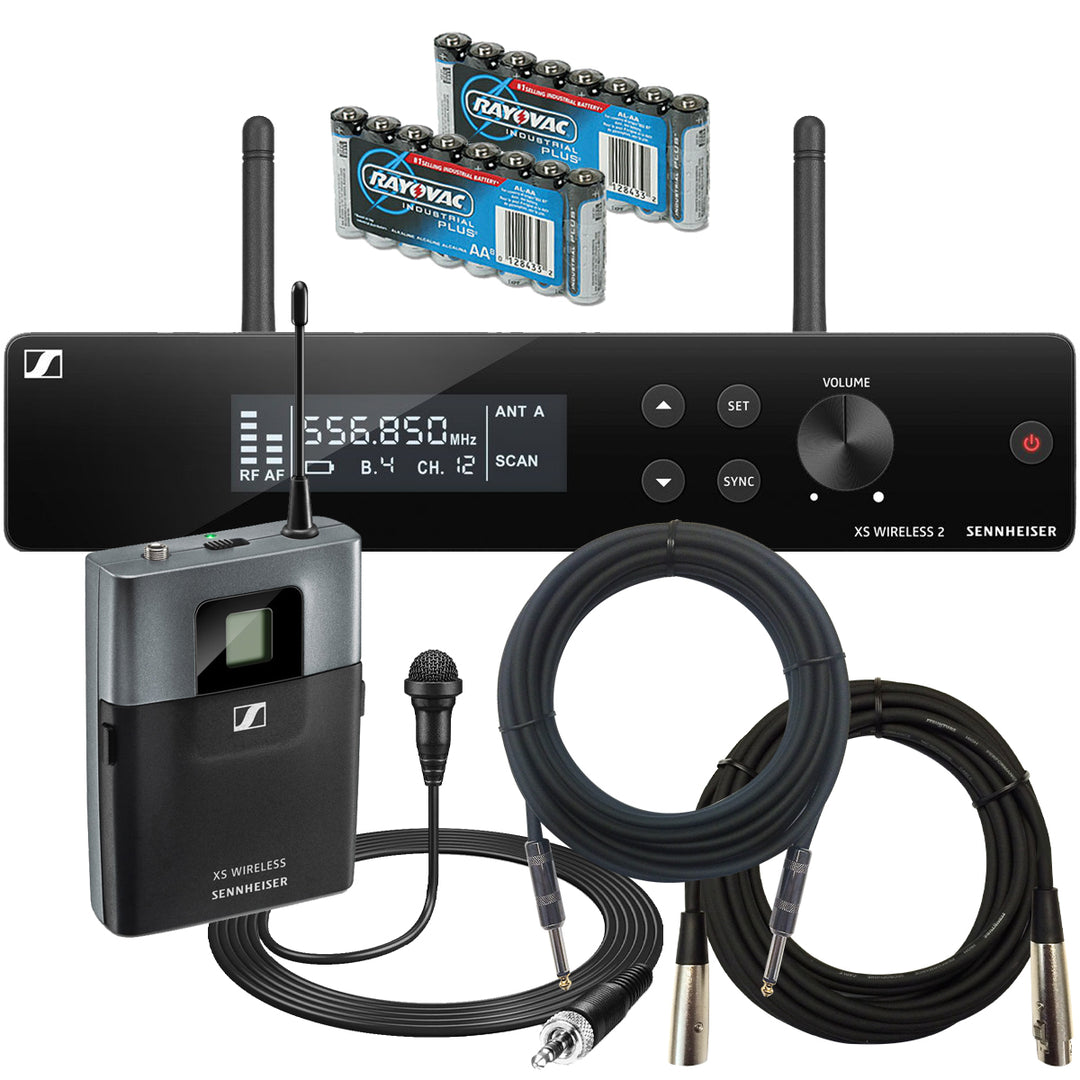 Sennheiser XSW 2-ME2-A Wireless Lavalier System BONUS PAK – Kraft Music