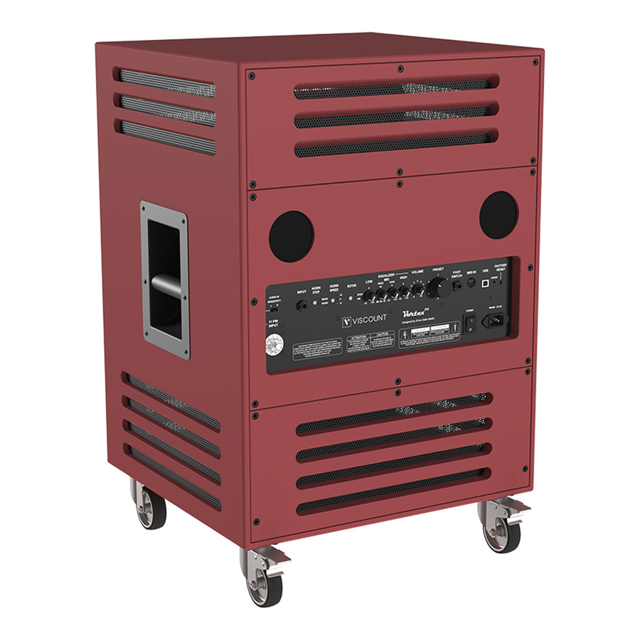Viscount Legend VORTEX 315 Rotary Keyboard Amplifier - Red Walnut ...