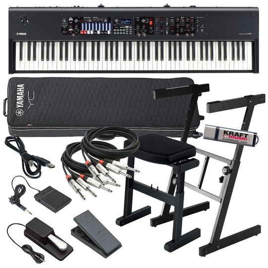 Yamaha YC88 88-Key Stage Keyboard and Organ STAGE RIG – Kraft Music